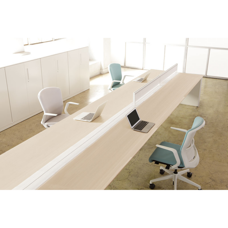 UCHIDA（内田洋行） Arcena（アルセナ） 両面パネル脚タイプ 増連セット【奥行1400mm】｜オフィス空間Online